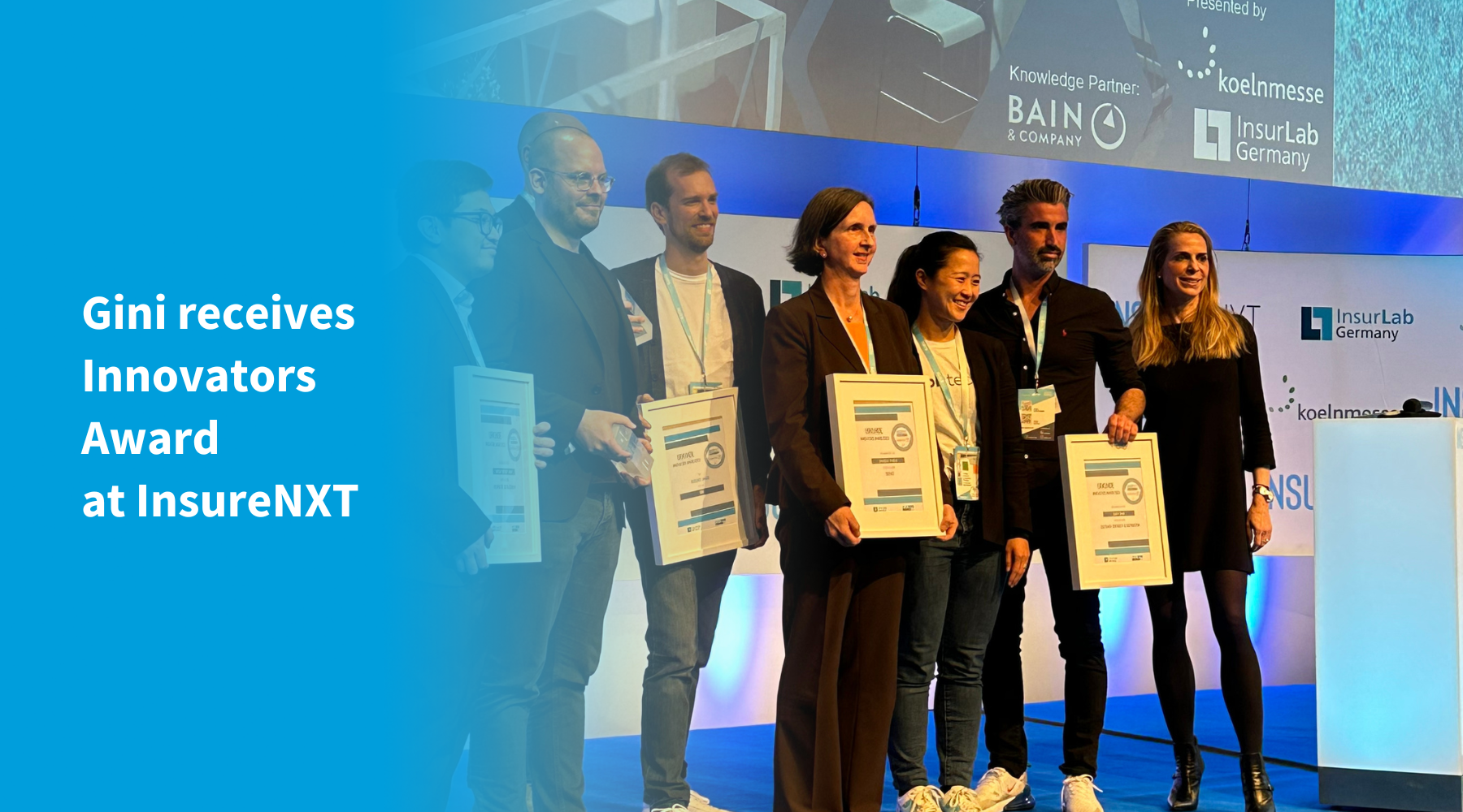 Gini Pay Connect receives Audience Award of the Innovators Award