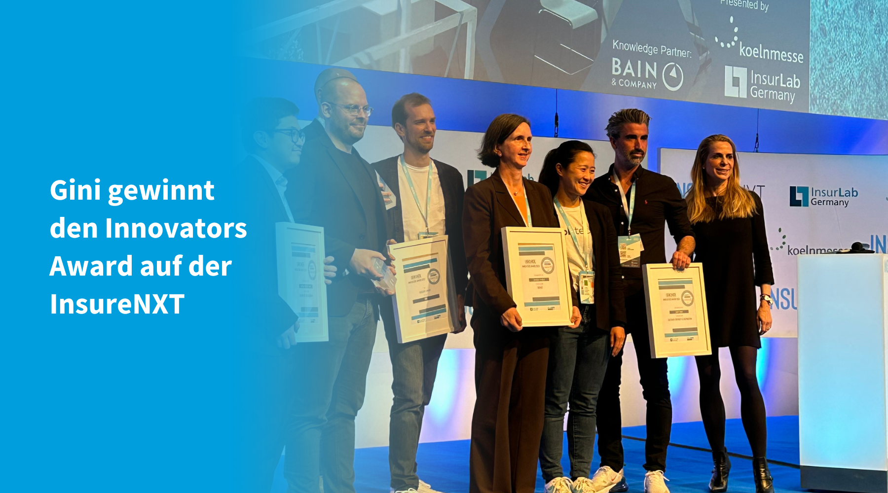 Gini Pay Connect gewinnt Innovators Award